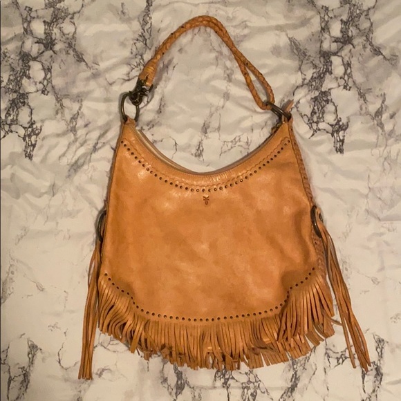 Frye | Bags | Frye Fringe Leather Crossbody Shoulder Bag Boho | Poshmark